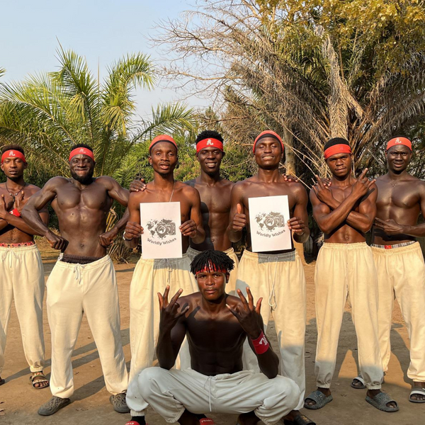 africans dancing gift